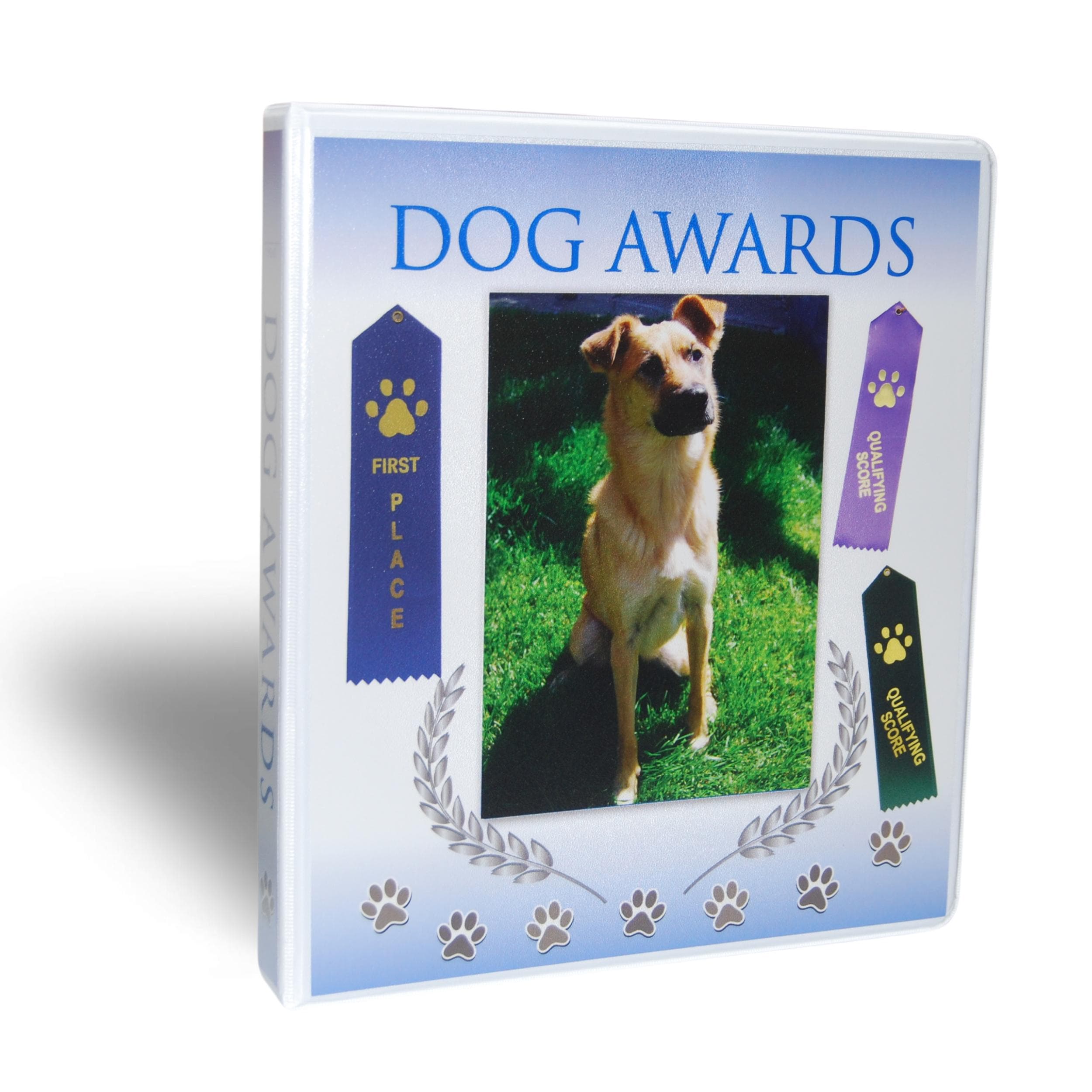 Dog Show Award Ribbon Display Binder Organizer Storage Holder Ribbons ...