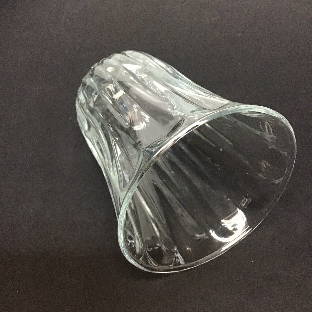 Vintage Clear Tiffany Votive Candleholder, Classic Ridged Shape ...