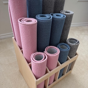 Montessori School Furniture Working Rug Stand Carpet Play Mat Storage ...