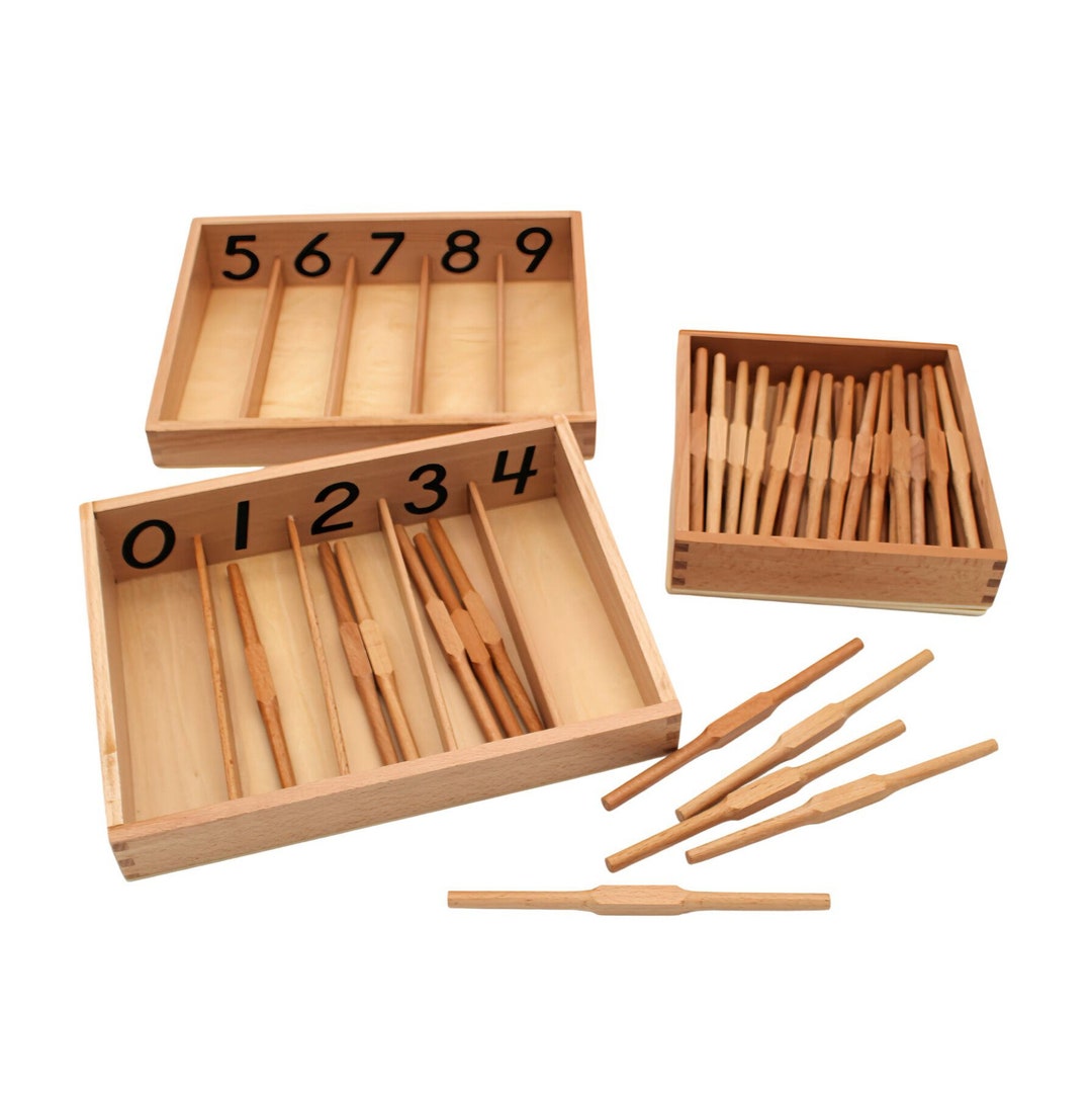 Spindle Box With 45 Spindles - Etsy