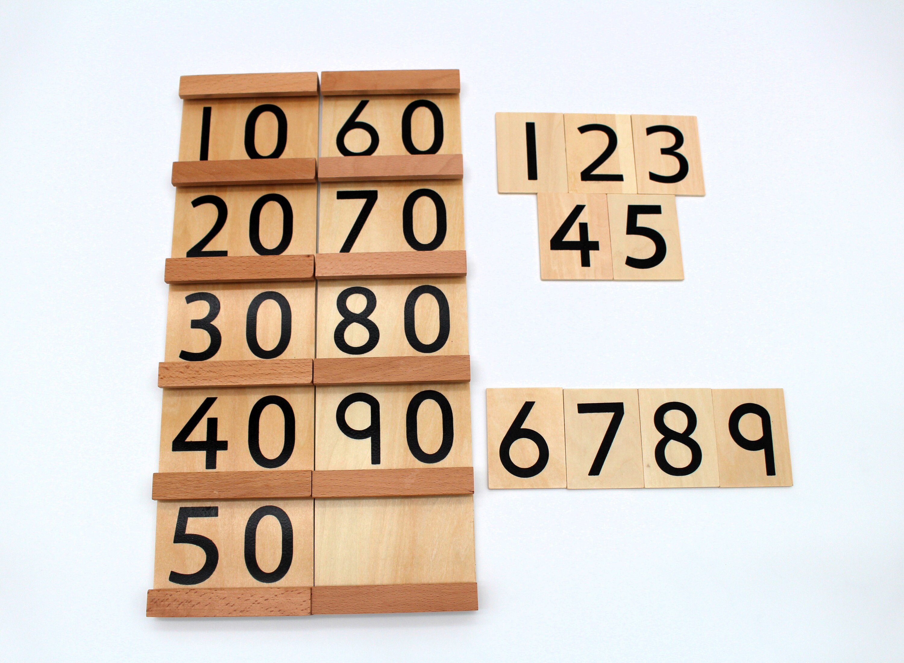 Montessori Mathematics Materials Teen and Ten Boards Set Homeschool ...