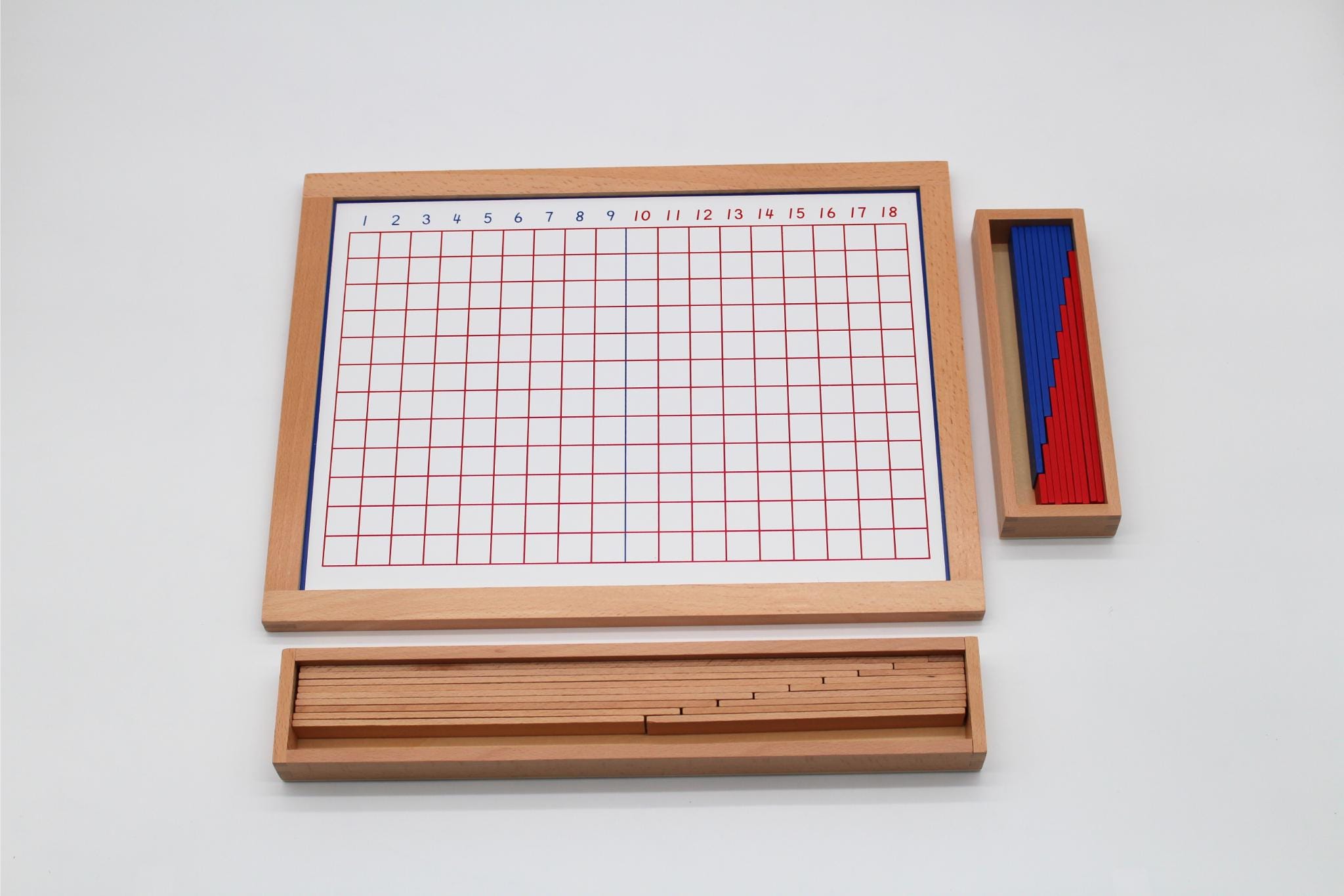 Montessori Addition & Subtraction Strip Board Math Materials School ...