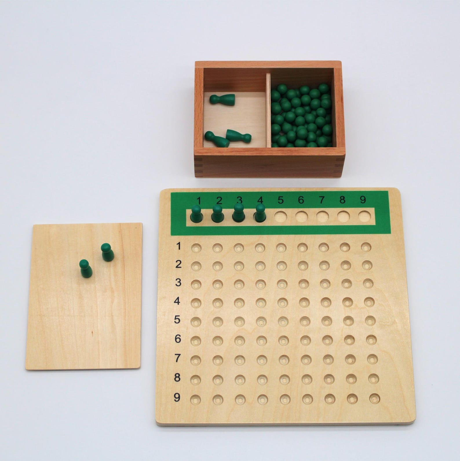 Montessori Multiplication Bead Board Division Bead Board Math Materials ...