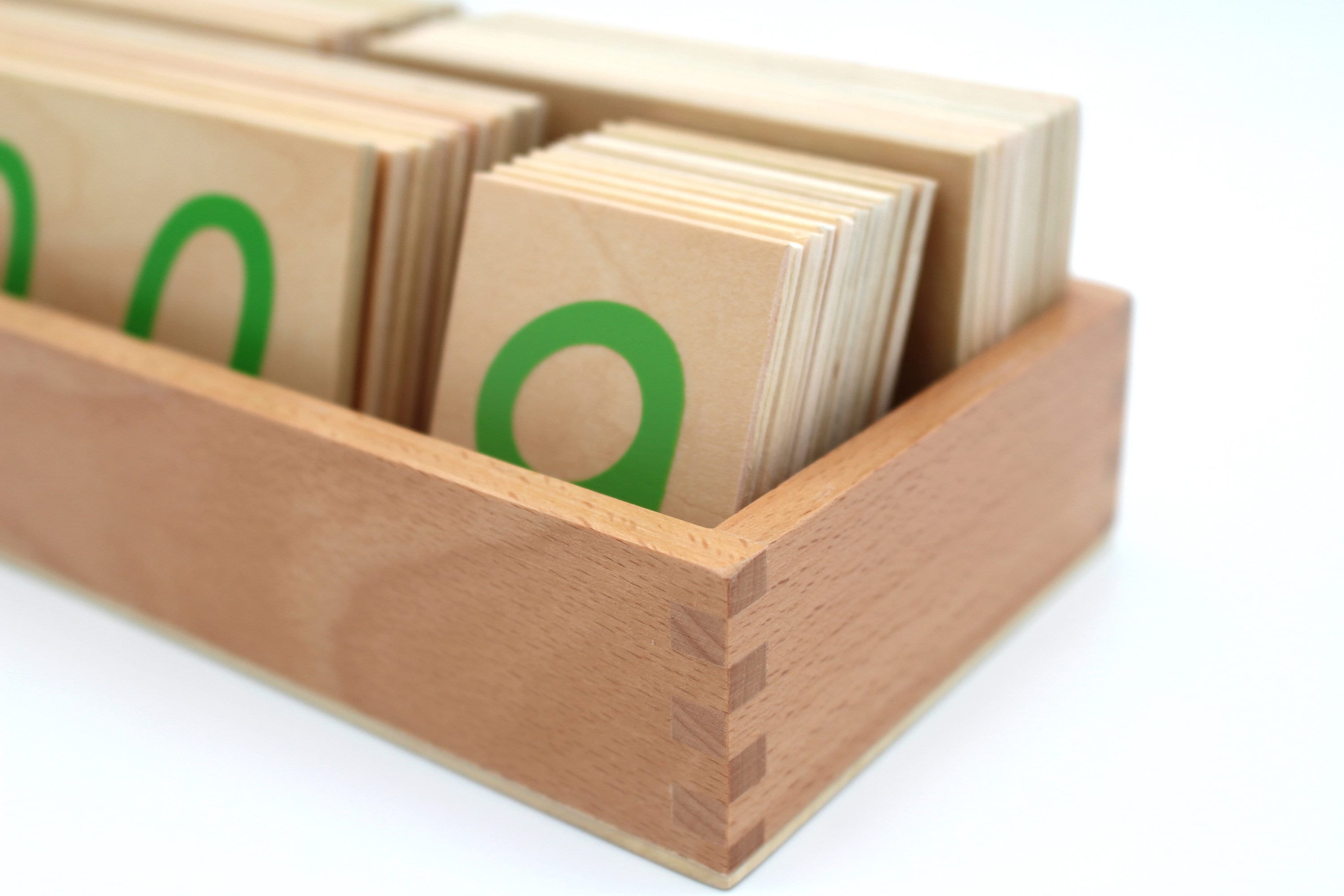 Montessori Mathematics Large Wooden Number Cards 1-9000 - Etsy