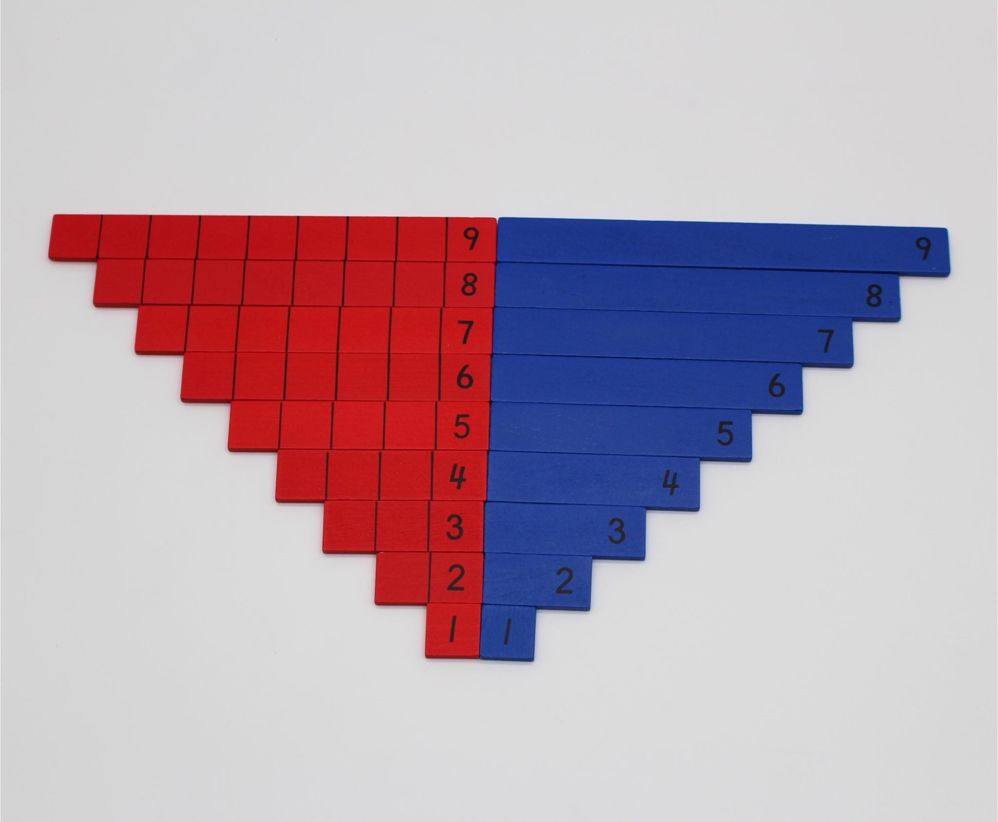 Montessori Addition & Subtraction Strip Board Math Materials School ...