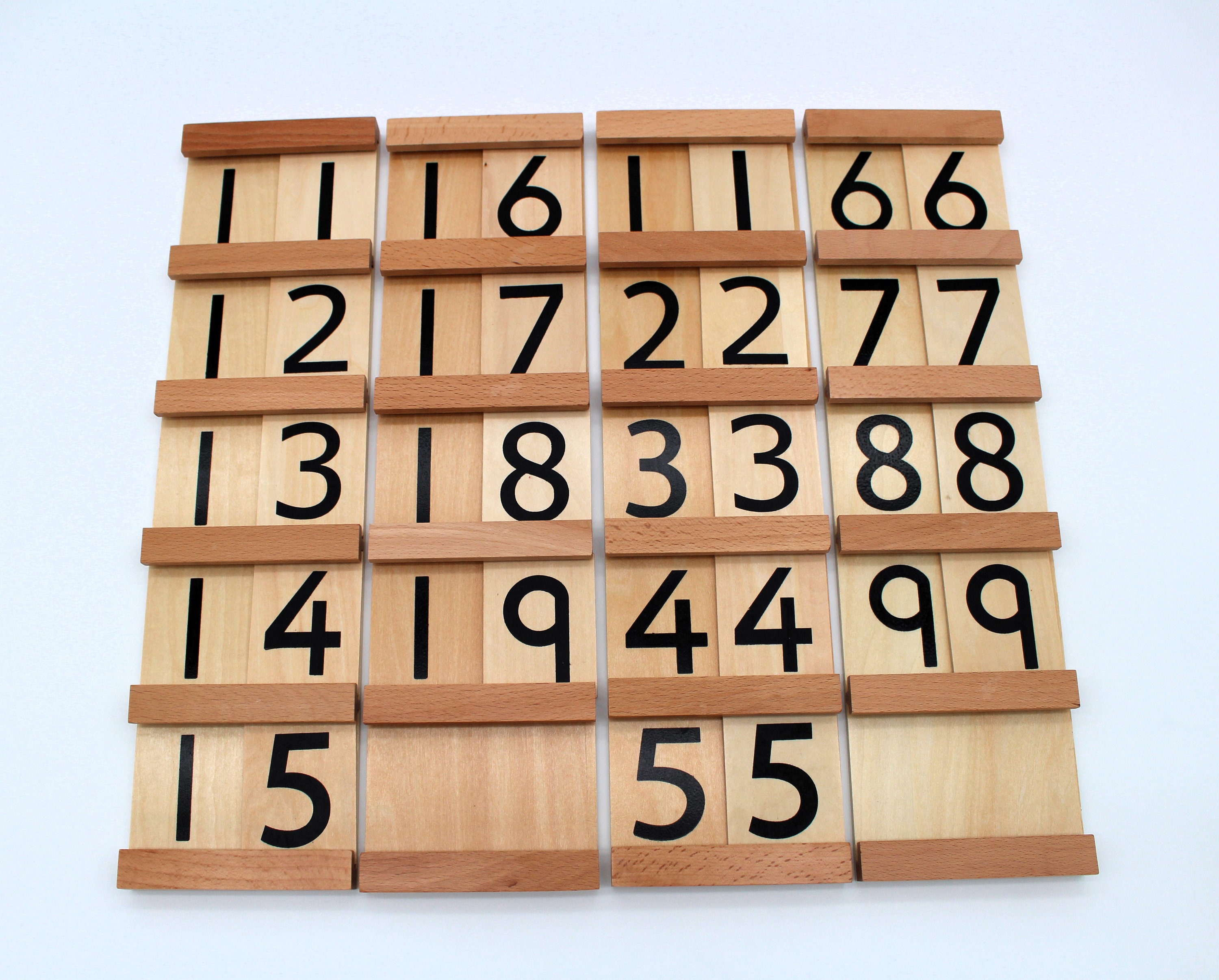 Montessori Mathematics Materials Teen and Ten Boards Set Homeschool ...