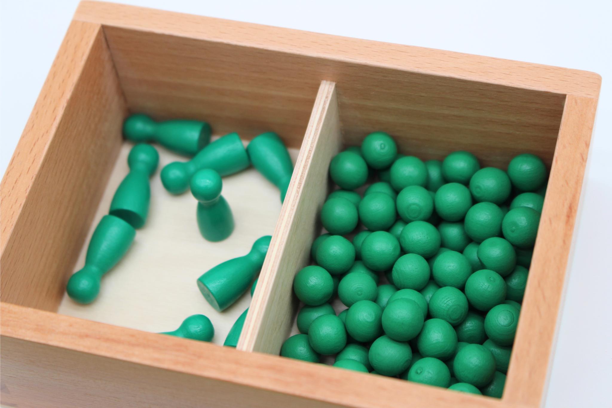 Montessori Multiplication & Division Bead Board: Math Learning ...