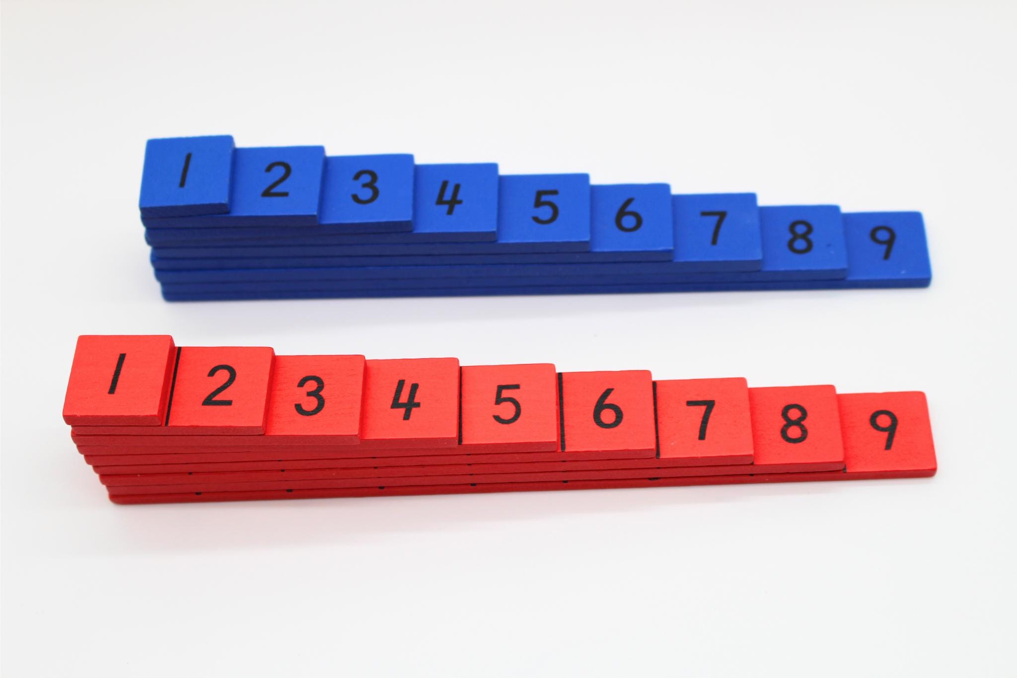 Montessori Addition & Subtraction Strip Board Math Materials School ...