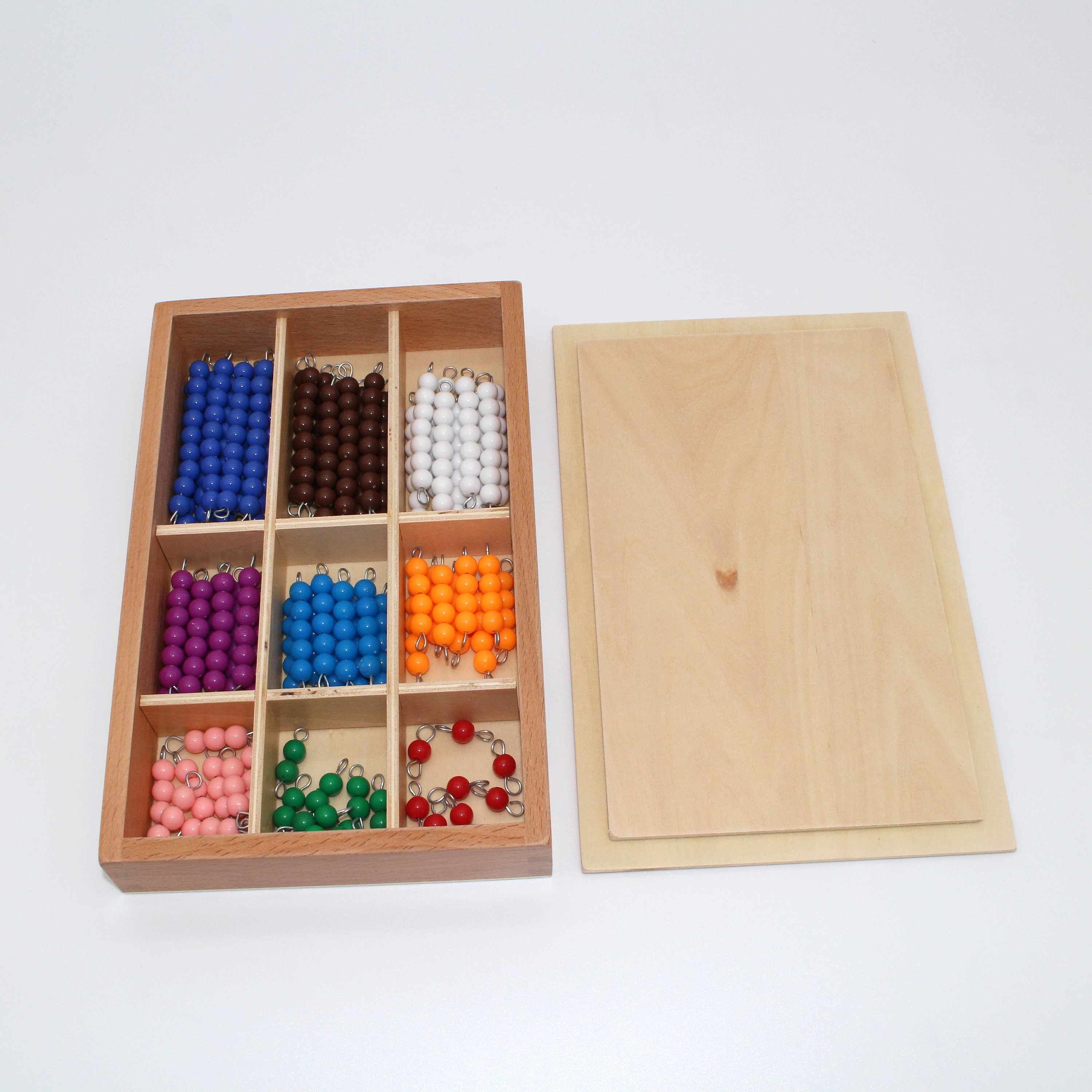 Montessori Checker Board Beads Early Development Mathematics Material ...