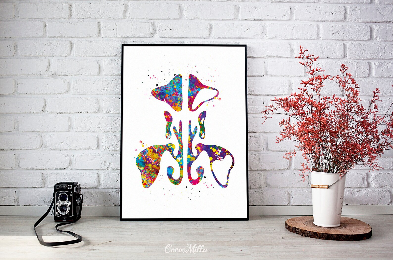 Paranasal Sinuses Watercolor Print ENT Doctor Sinusitis Clinic Medical ...