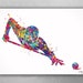 Billiards Watercolor Print Pool Art Snooker Art Wall Decor for Him Pool ...