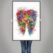 Tooth Art Print | Colorful Watercolor Dental Clinic Decor - Etsy