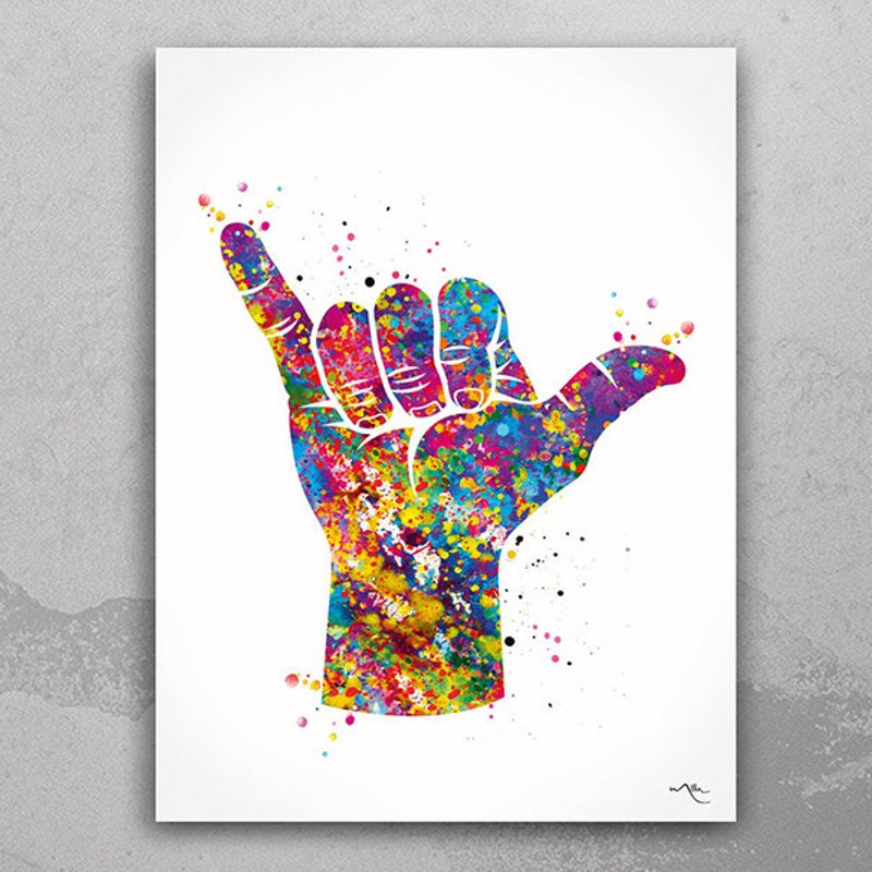 Shaka Sign - Etsy