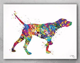 English Pointer Art - Etsy