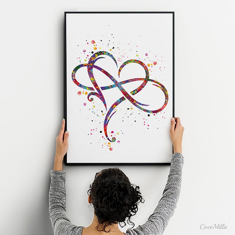 Infinity Love Symbol Drawing