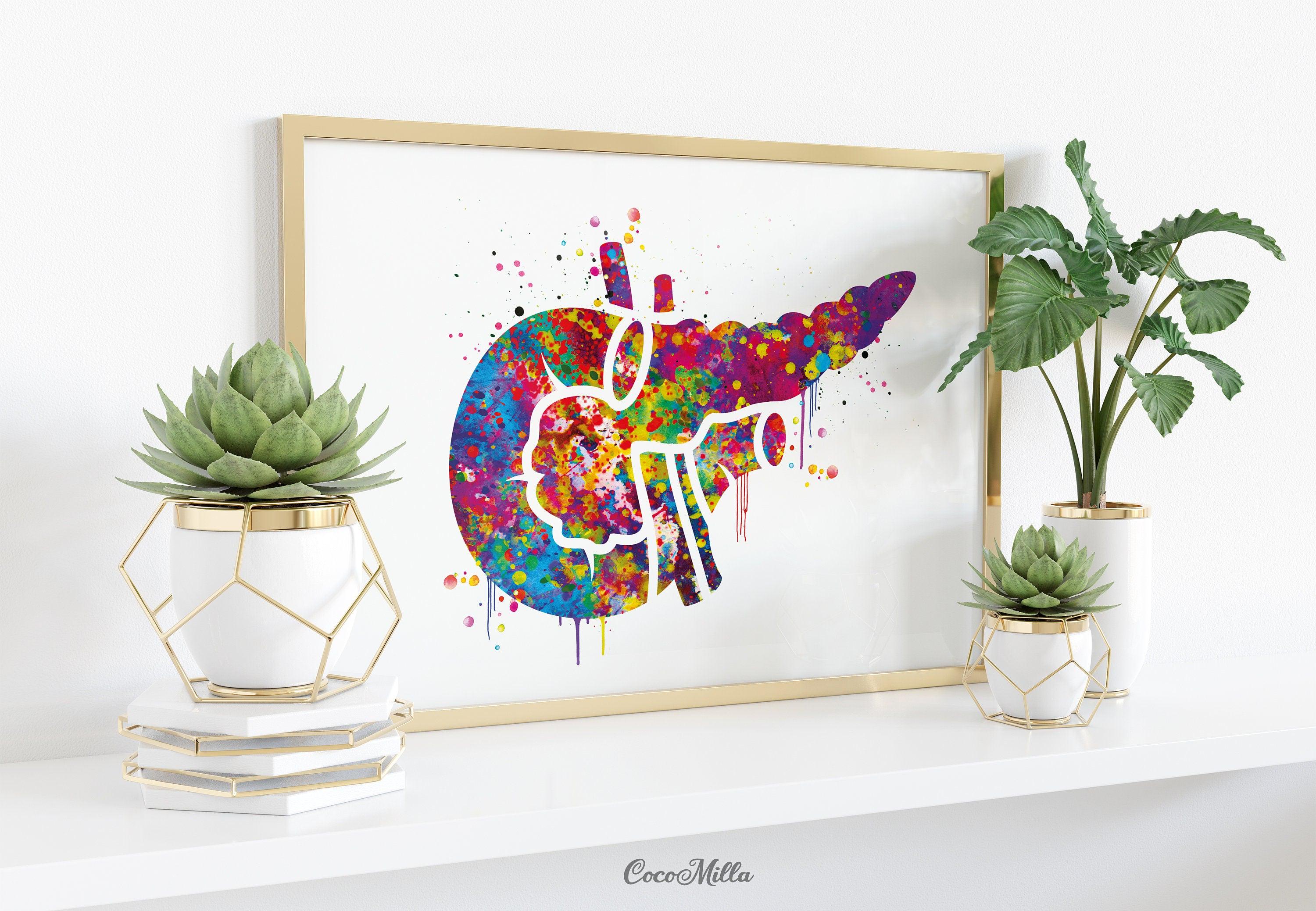 Pancreas Watercolor Art Print, Medical Anatomy Decor-719 - Etsy