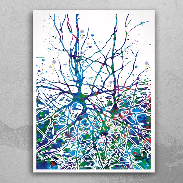Abstract Medical Art Print - Etsy