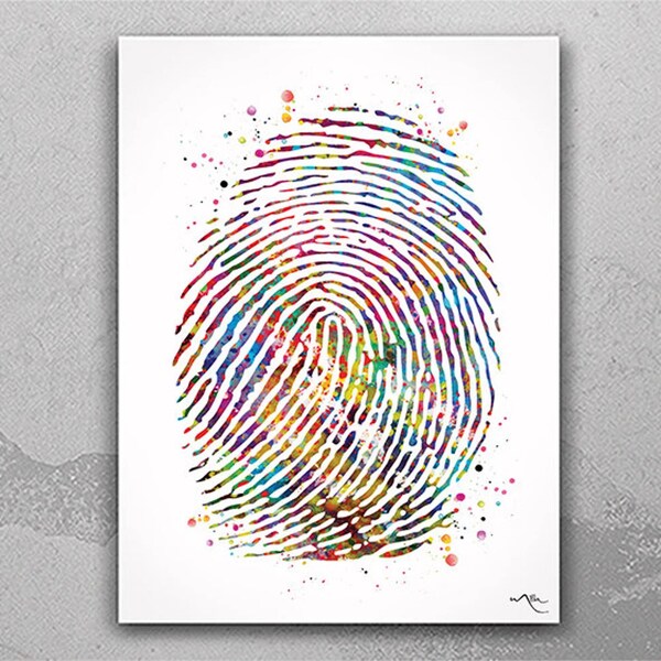 Fingerprint Keepsake - Etsy