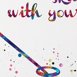 Ringette Player Girl Quote Watercolor Print Ringuette Female Woman Mom ...