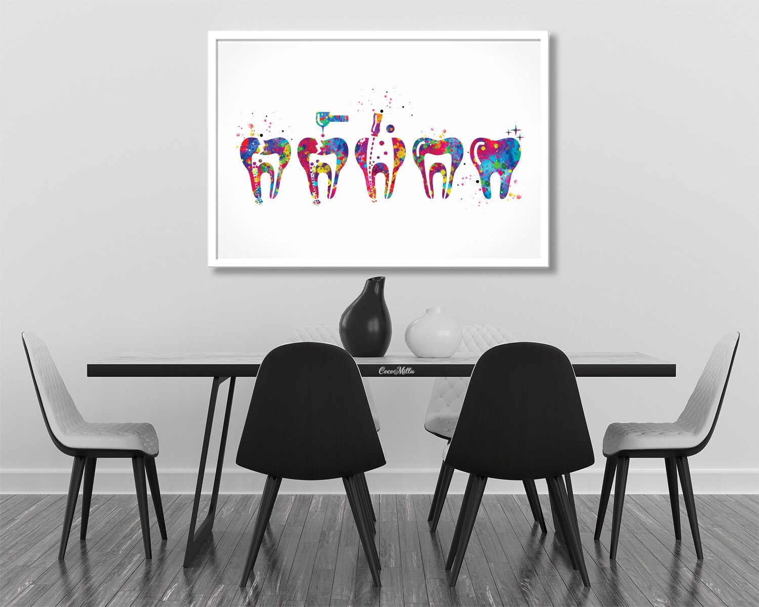 Endodontic Therapy Watercolor Print Root Canal Treatment Tooth | Etsy