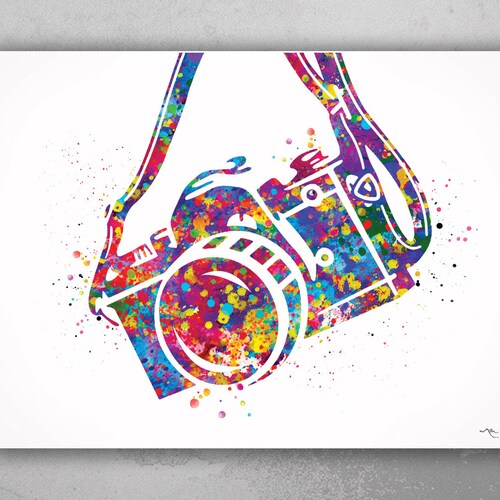 Vintage Camera Print Retro Camera Wall Art Photography - Etsy