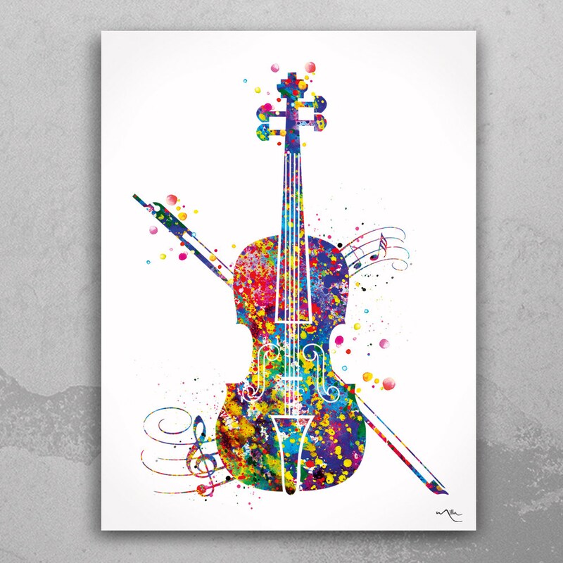 Violin Art - Etsy