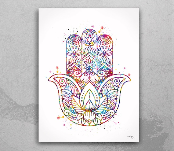 Hamsa Hand Wall Art