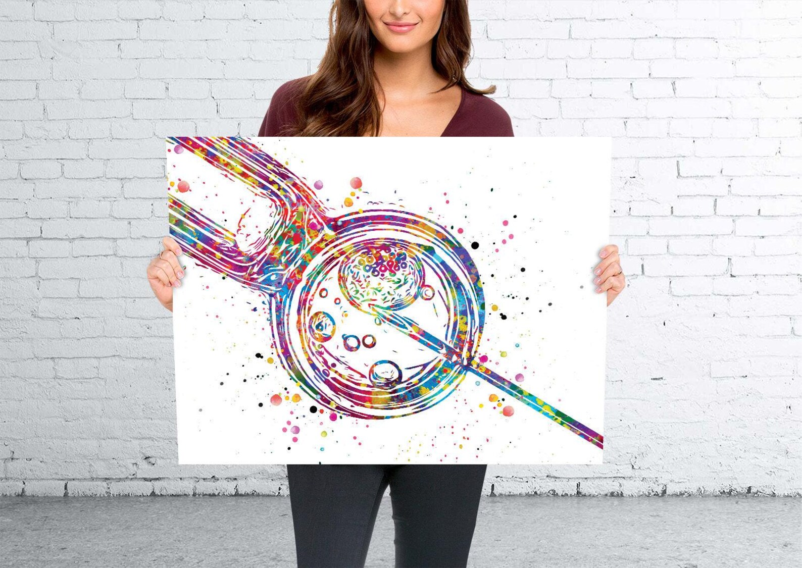 IVF Art Print | Embryo Watercolor, Fertility Clinic Decor-1719 - Etsy