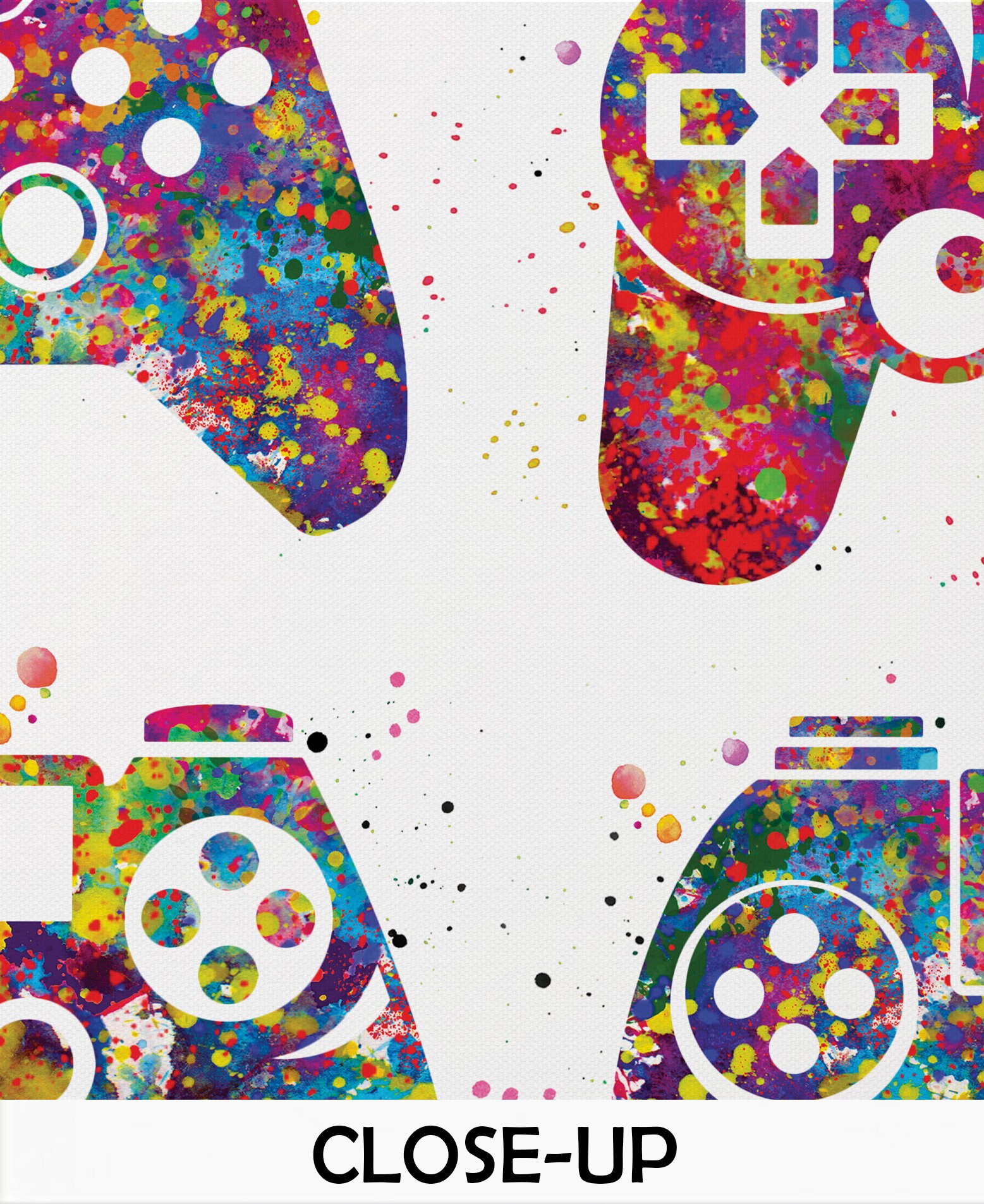 Gamers Art Watercolor Print Joystick Nursery Game Room Decor - Etsy UK