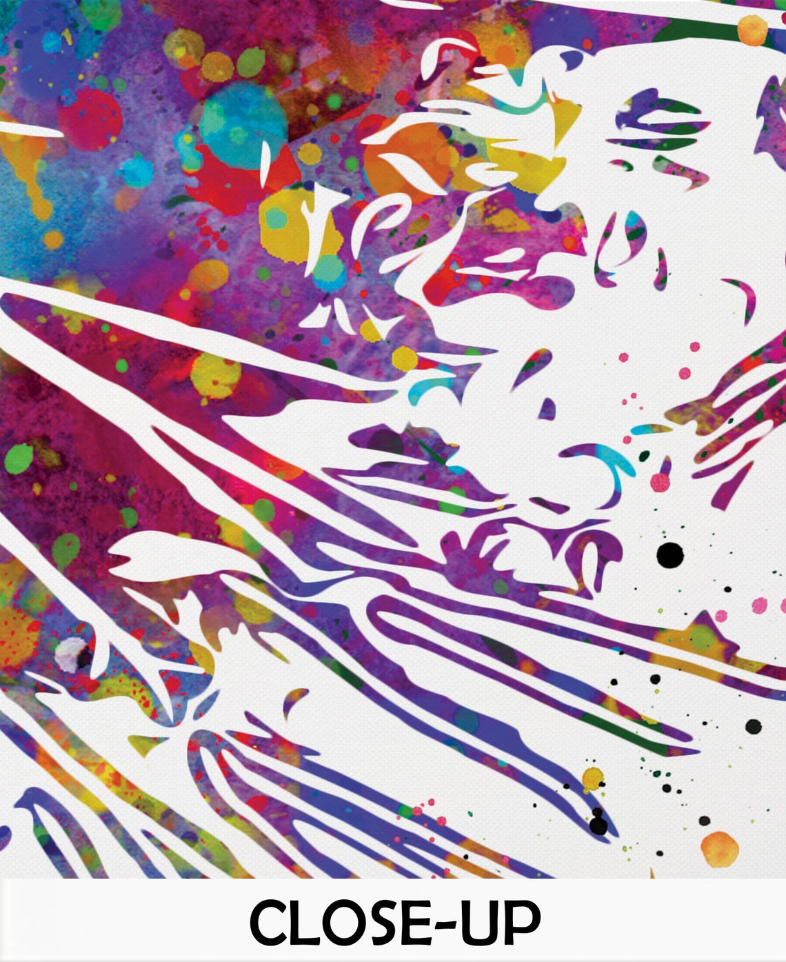 Cancer Cell Watercolor Print Medical Art Science Histology | Etsy