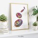 Red Blood Cells Watercolor Print Blood Histology Science - Etsy