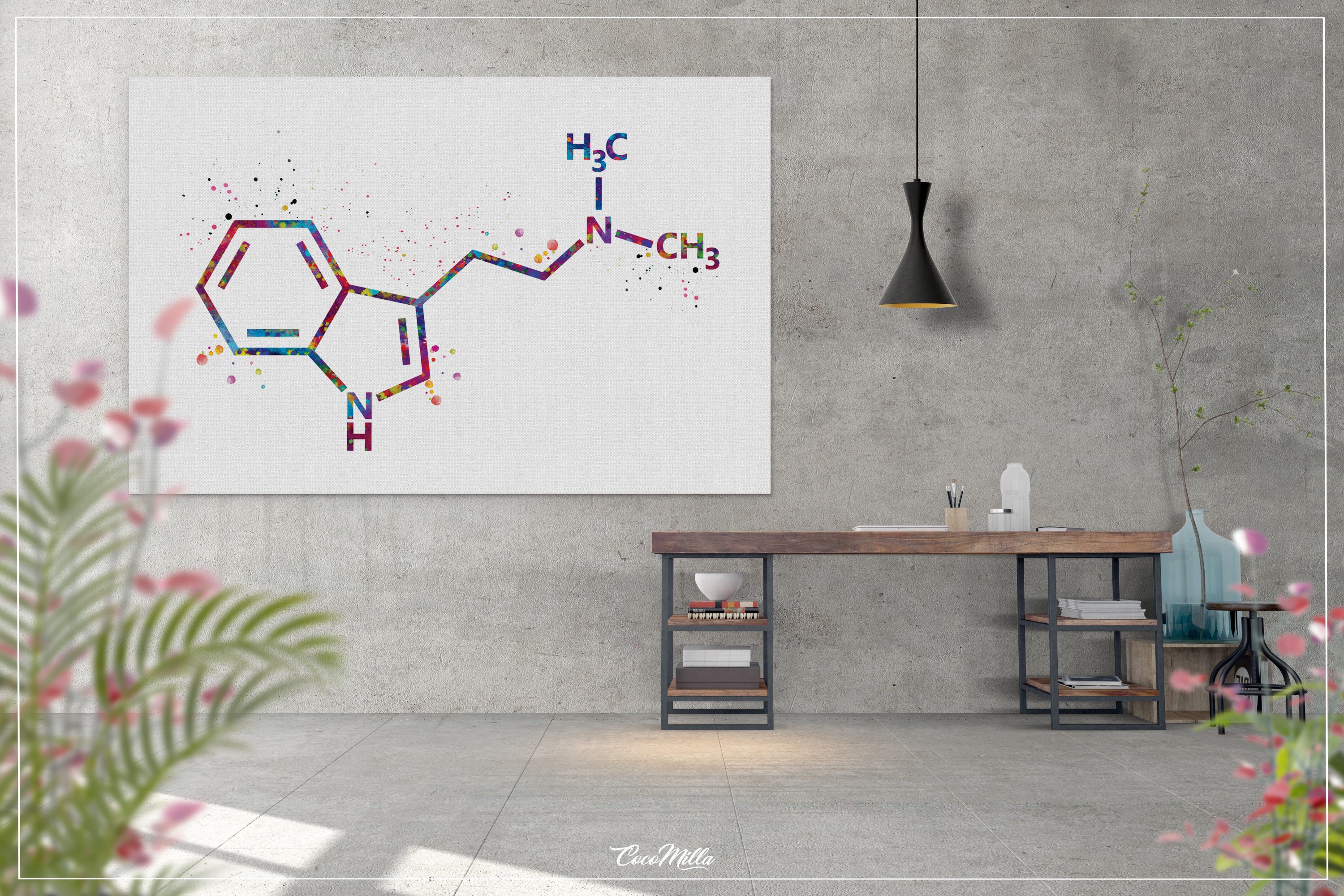 Dmt Molecule Art