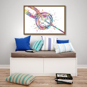 IVF Art Watercolor Print Embryonic Art Gynecology Medical Art in Vitro ...