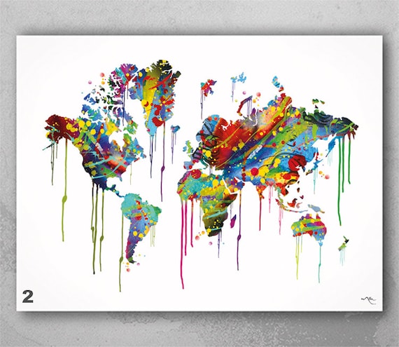 Digital Prints City Map Print Traveler Gift City Map Art World Traveler ...