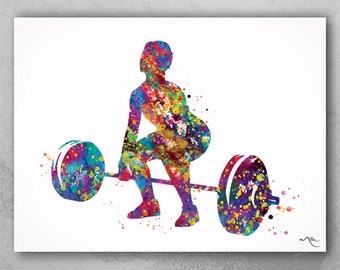 Gym Wall Art - Etsy UK