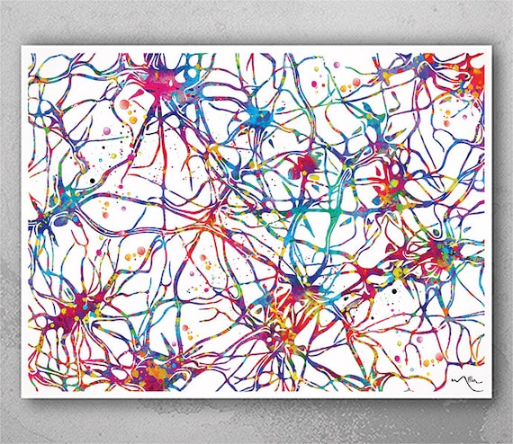 Brain Synapses Art