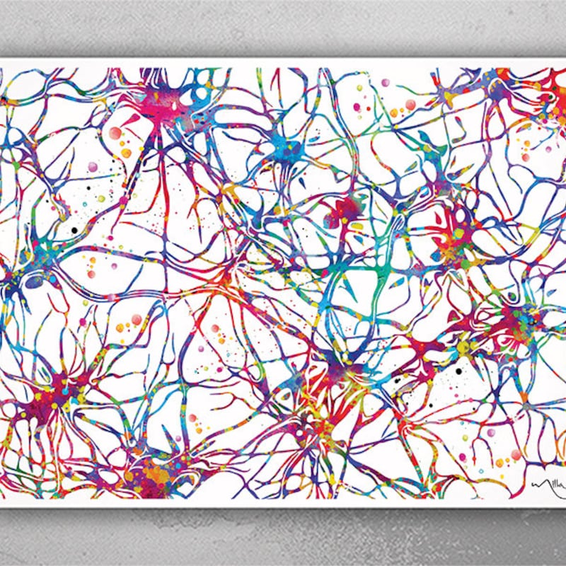 Neuron Art - Etsy