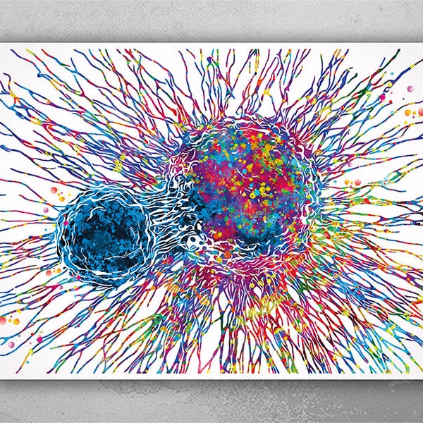 Human Cell Art - Etsy