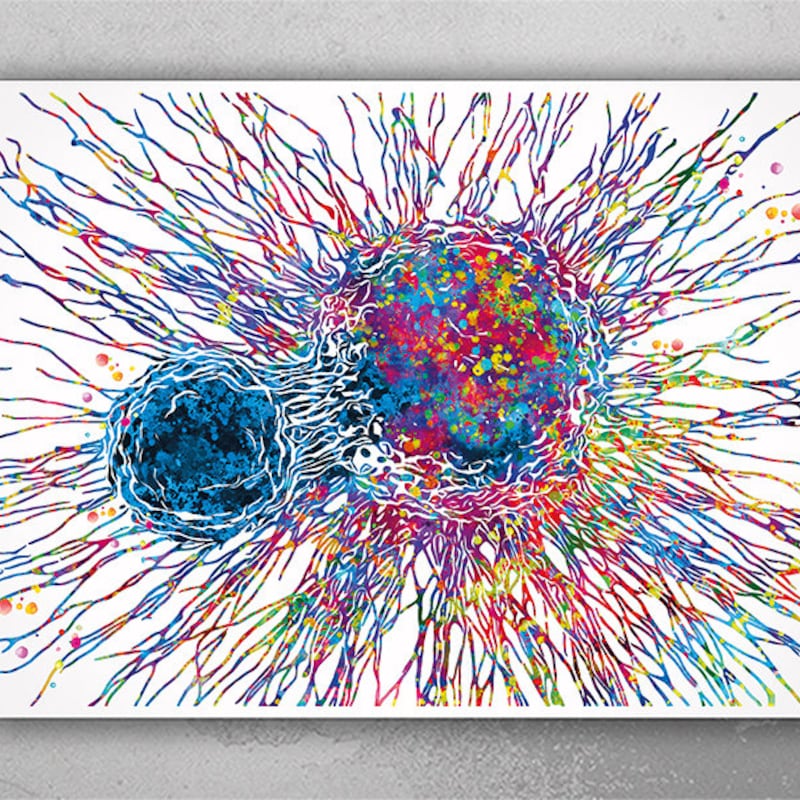 Human Cell Art - Etsy