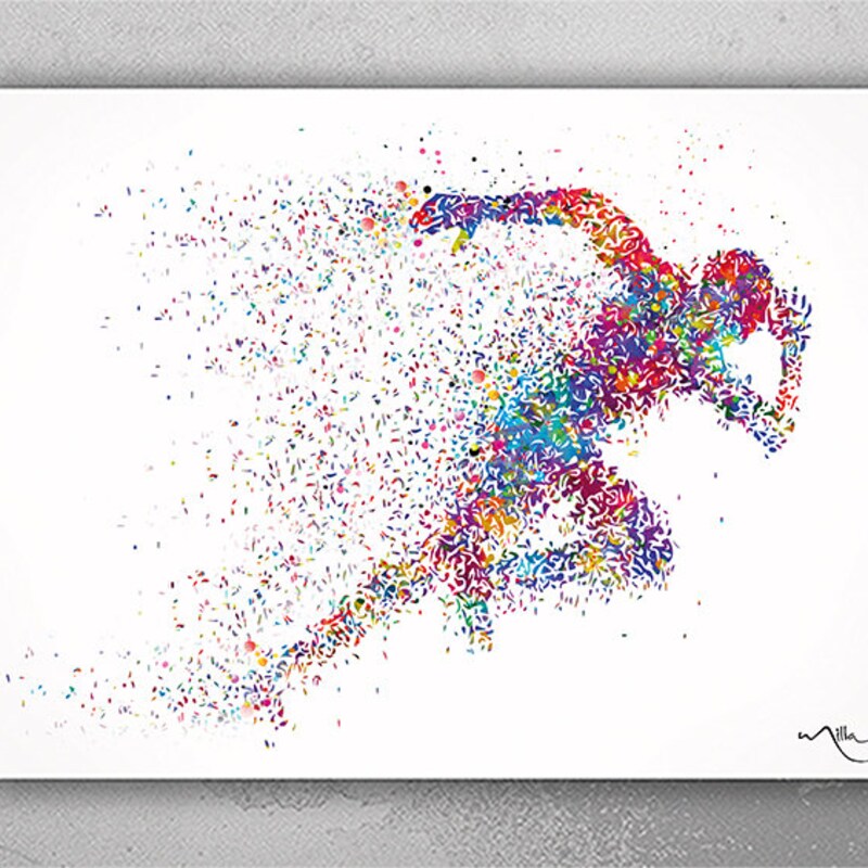 Running Wall Decor - Etsy
