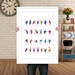 Sign Language Alphabet Watercolor Print American Sign Language Hand ...