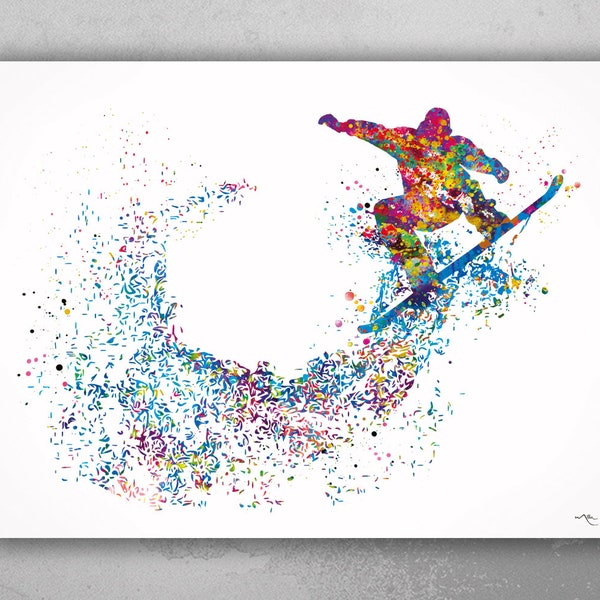 Snowboard Art - Etsy