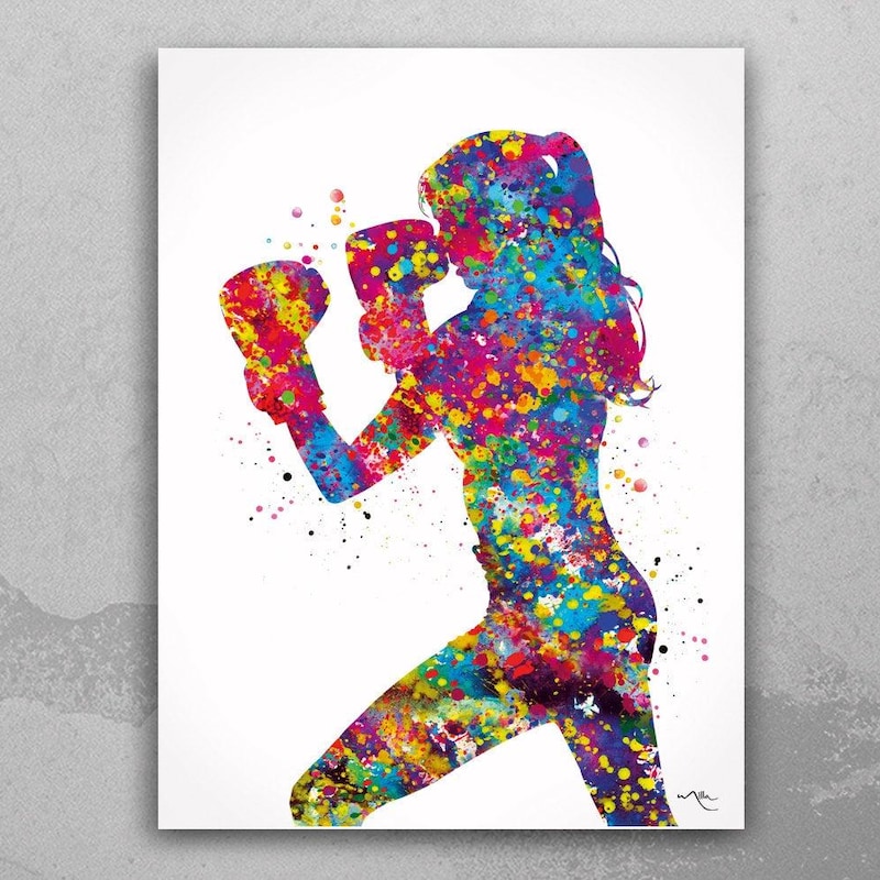 Womens Boxing Pictures - Etsy UK