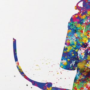 Scuba Diver Girl Watercolor Print Diver Woman Housewarming Scuba Diving ...