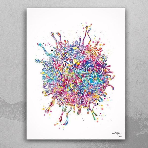 Human Cell Art - Etsy