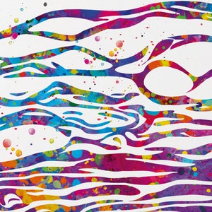 Skin Histology Watercolor Print Science Art Skin Histology Dermatology ...