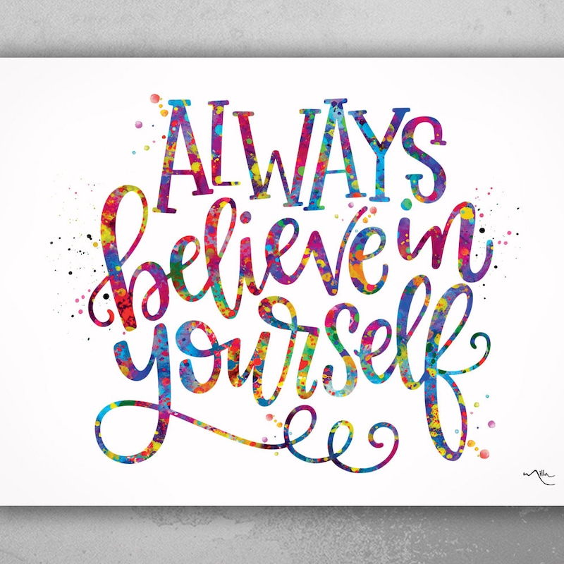 Be Yourself Quote - Etsy