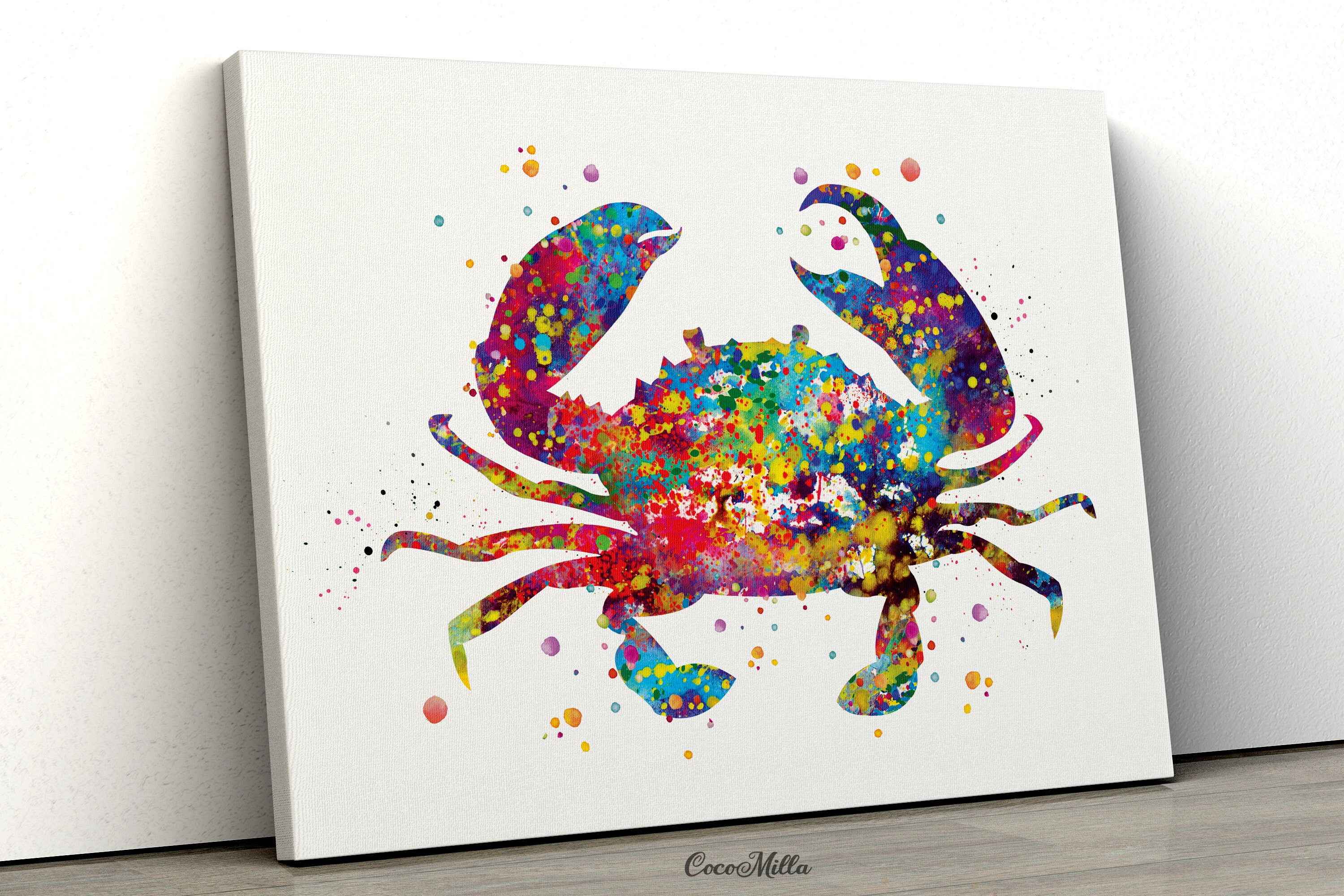 Nautical Crab Art