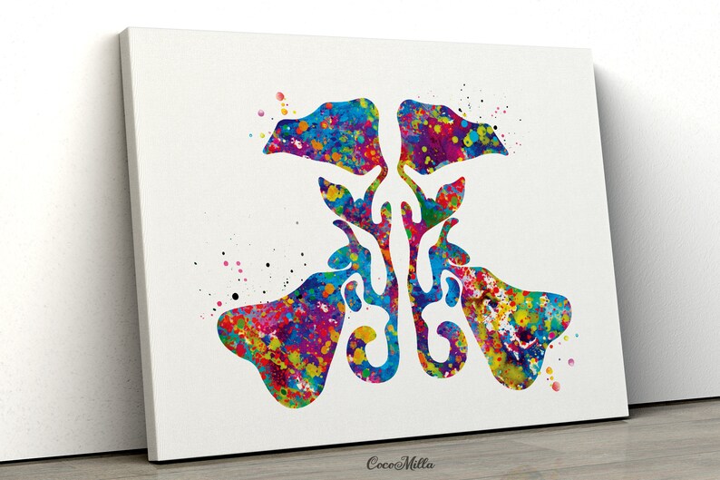 Sinus Anatomy Watercolor Print ENT Doctor Sinusitis Clinic | Etsy