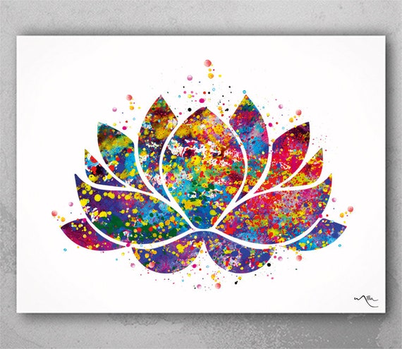 Lotus Flower Painting Yoga